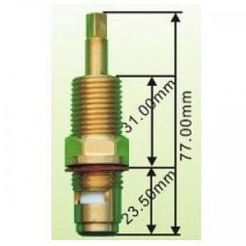 Irwell Australis Ceramic Wall Spindles - Plumbing Sales