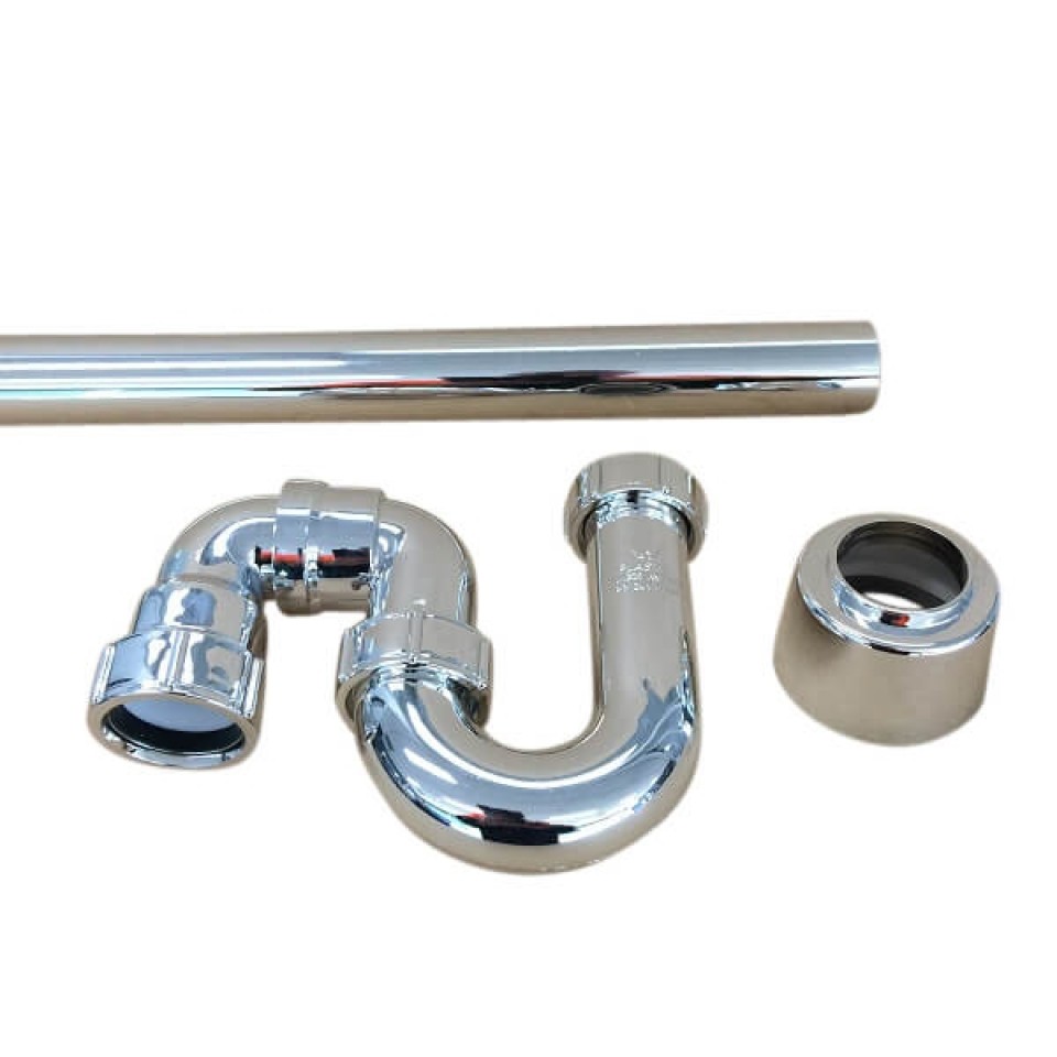 40mm Combination S&P Trap Kit Chrome PVC 17633