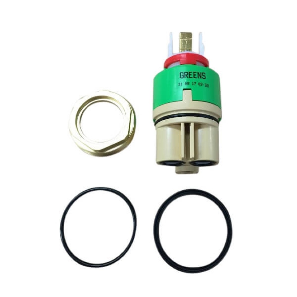 Greens 5980081 Basin Sink Shower Mixer Tap Ceramic Disc Cartridge Step 42mm