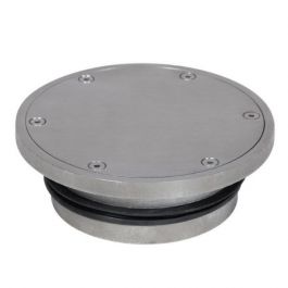 Stainless Steel 304 Floor Waste Clear Outs 130mm at Plumbingsales