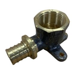 15BP Lugged Elbow 20 Pex X 20mm Female BSP Pex Pull On