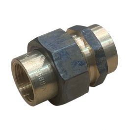 20mm Brass Barrel Union Female BSP LF