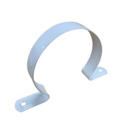 80mm Saddle Clip Suit PVC DWV Pipe Powder Coated