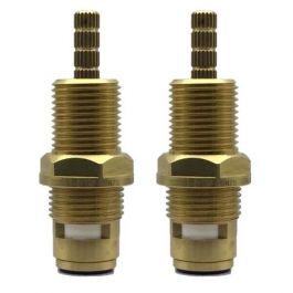 Easytap TZ2059CON 1/4 Turn Tap Spindles 77mm Ceramic Disc Lever Contra ...