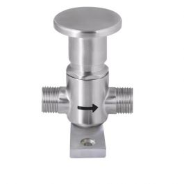 Guardian Foot Knee Operated Valve Manual On Off Operation Stainless P ...