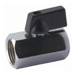 10mm Mini Ball Valve Brass Female 3/8" BSP MBV10F