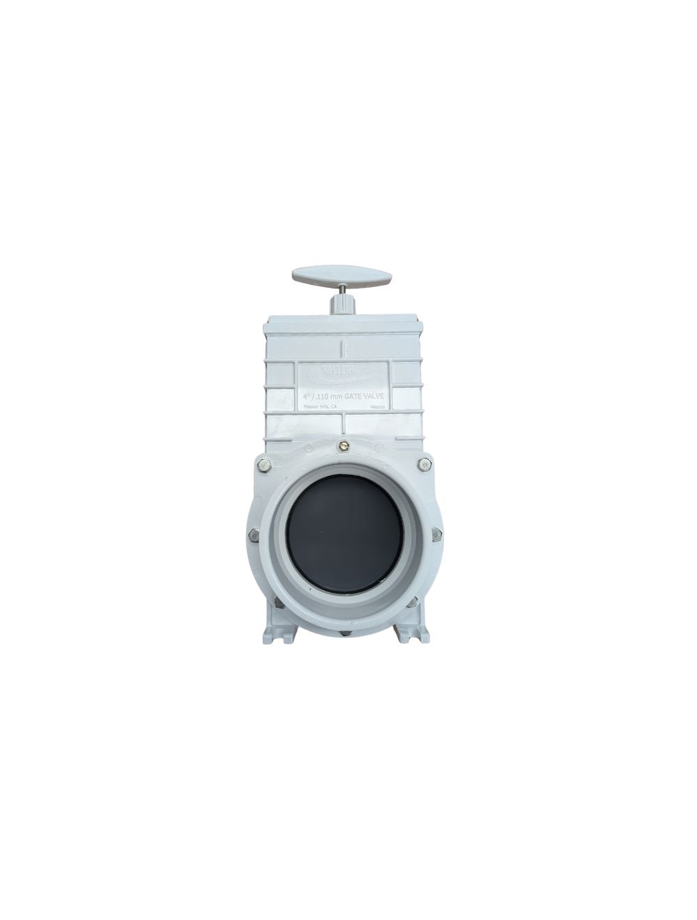 100mm 4" Sliding Gate Valve Polypro Paddle Suit PVC Pressure Pipe