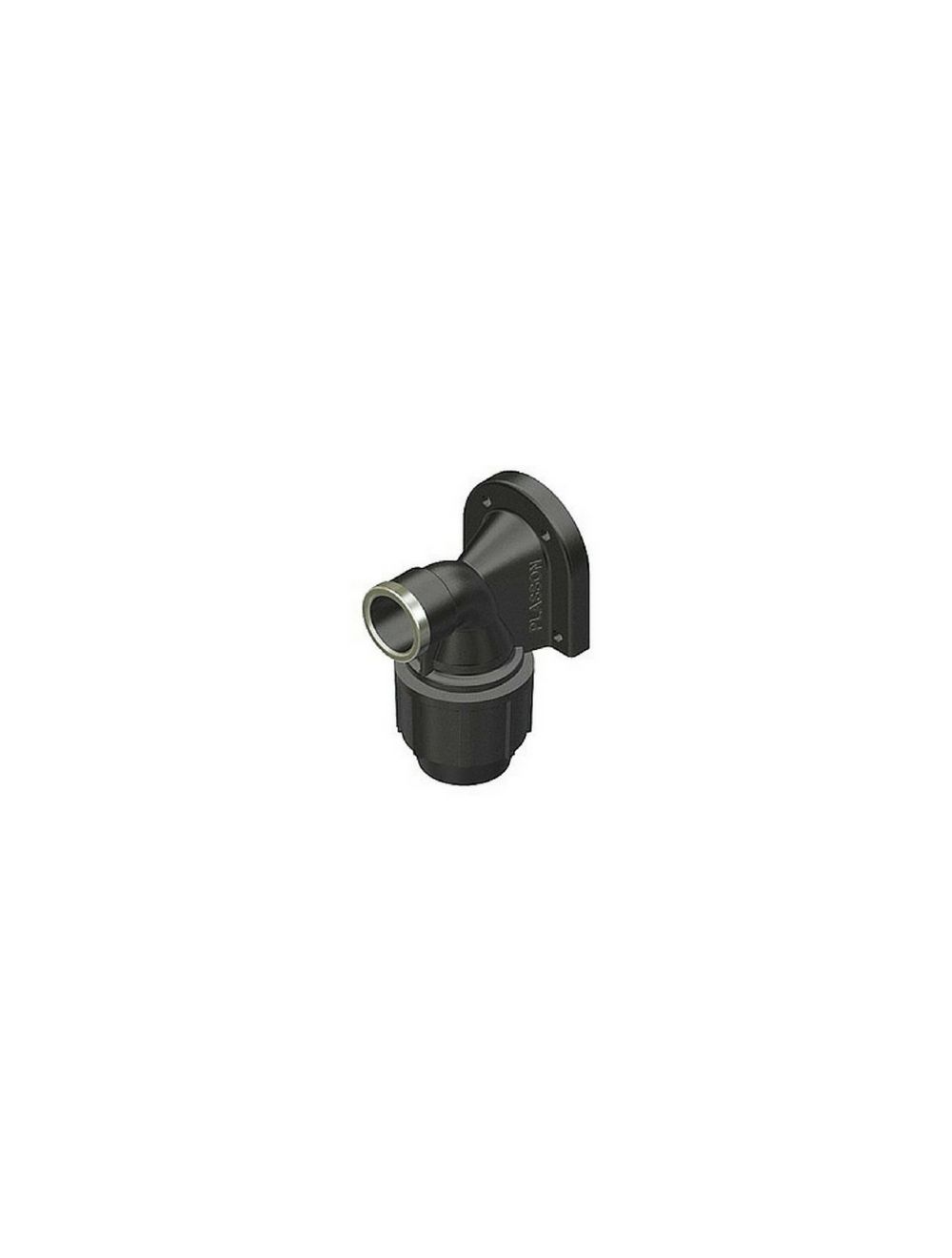25P X 20mm Female BSP Elbow Lugged Plasson Metric Poly