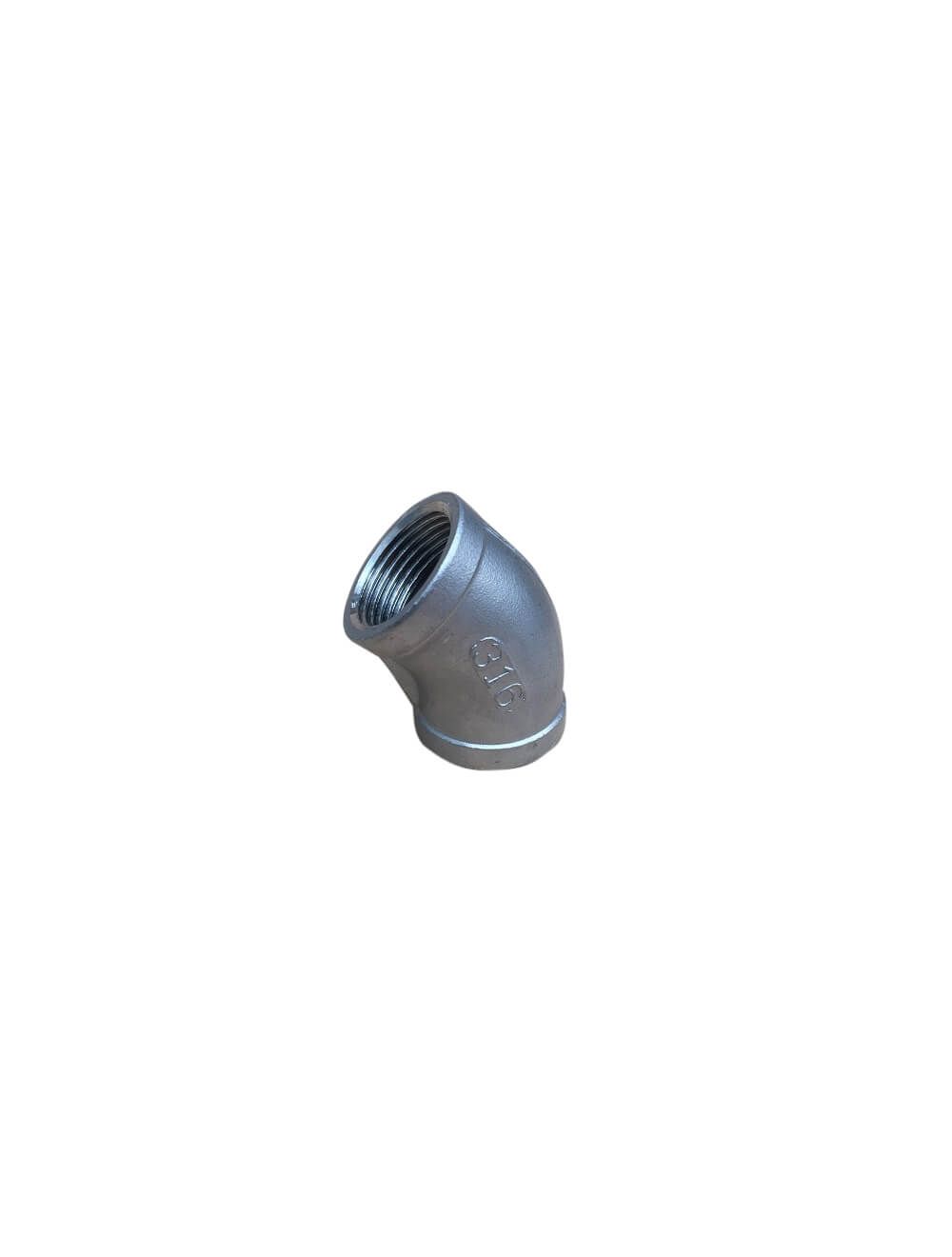 50mm Elbow F&F 45 Deg BSP Stainless Steel 316 150lb