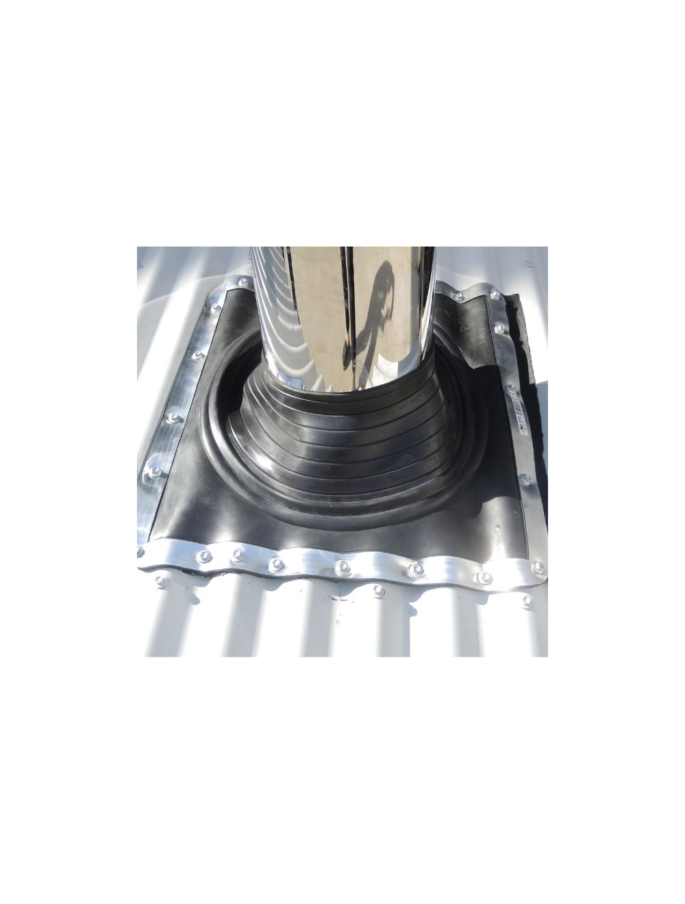 Aztec AMBF200B BAL Metal Roof Pipe Flue Flashing Kit