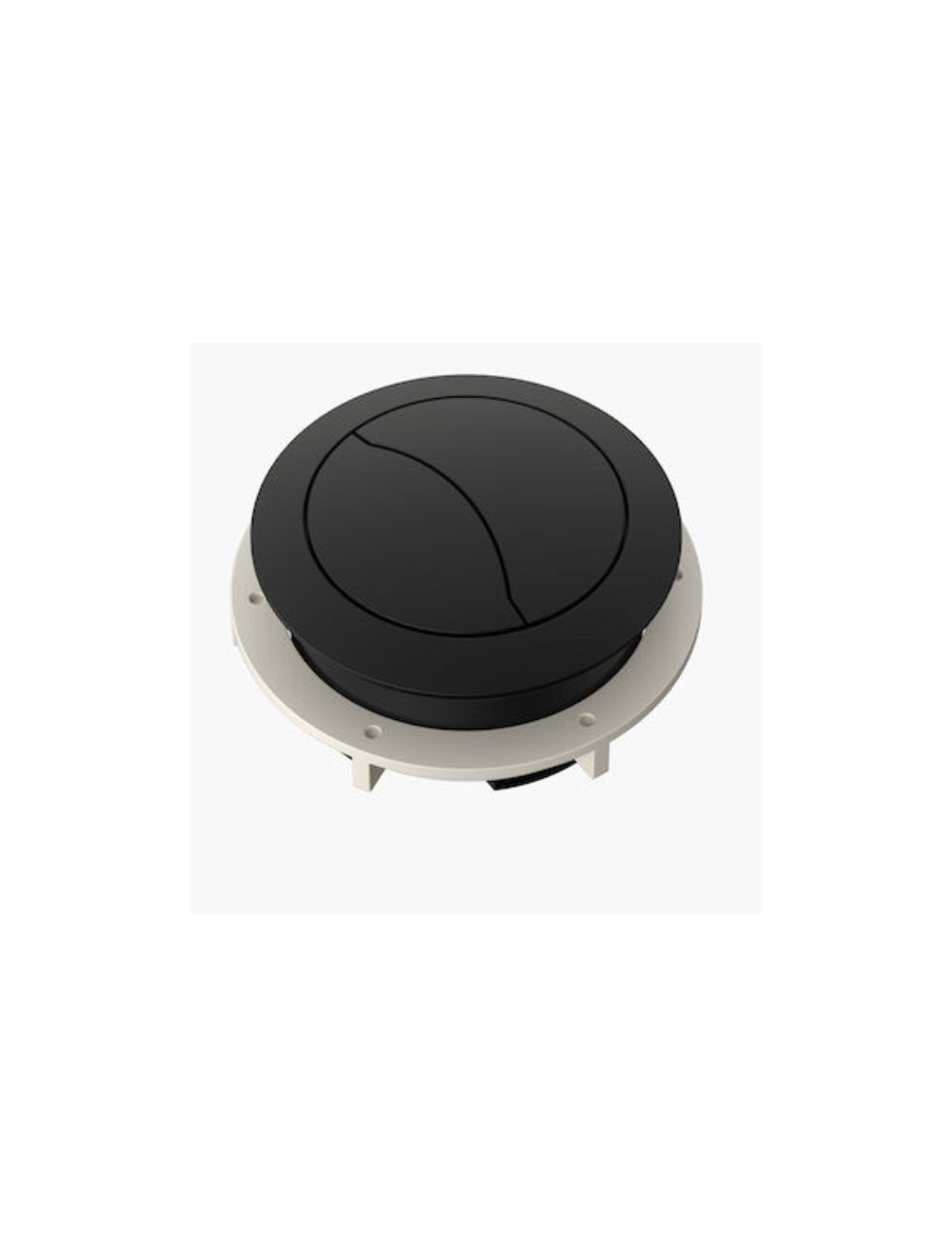 Caroma Clark Cistern Buttons Dual Flush Black CL60007.B Caroma Clark Cistern Buttons Dual Flush Black CL60007.B