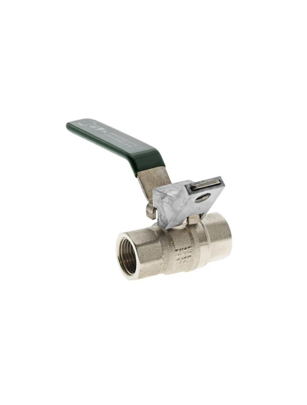 20mm Lockable Lever Handle Ball Valve Female BSP Gas Water Approved