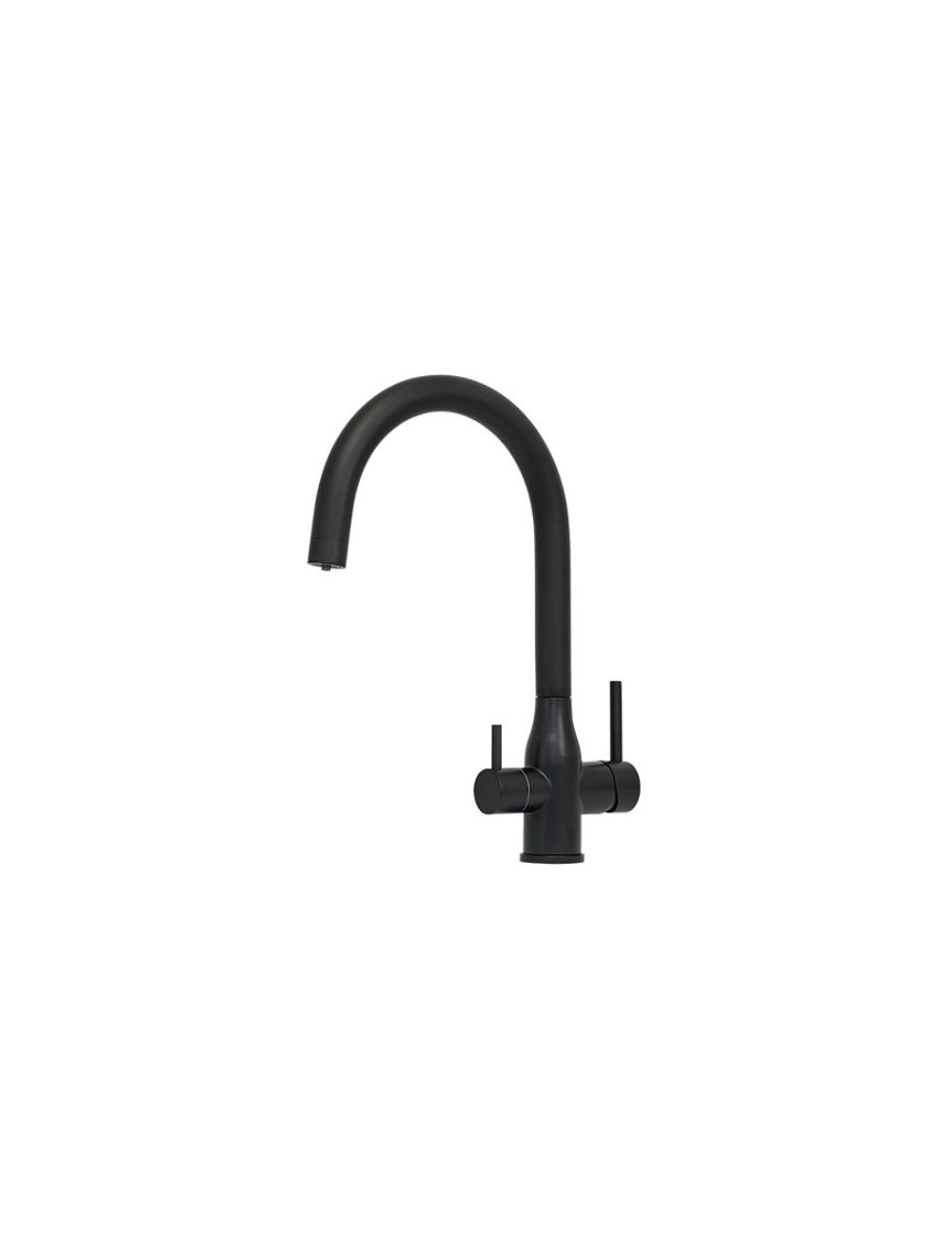 Puretec Tripla ELITE-10MB Matt Black 3-Way Filter Mixer Tap