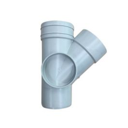 100mm X 45 Deg Junction M&F Dwv